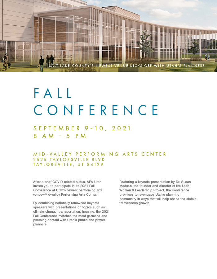 APA Utah Fall 2021 Conference