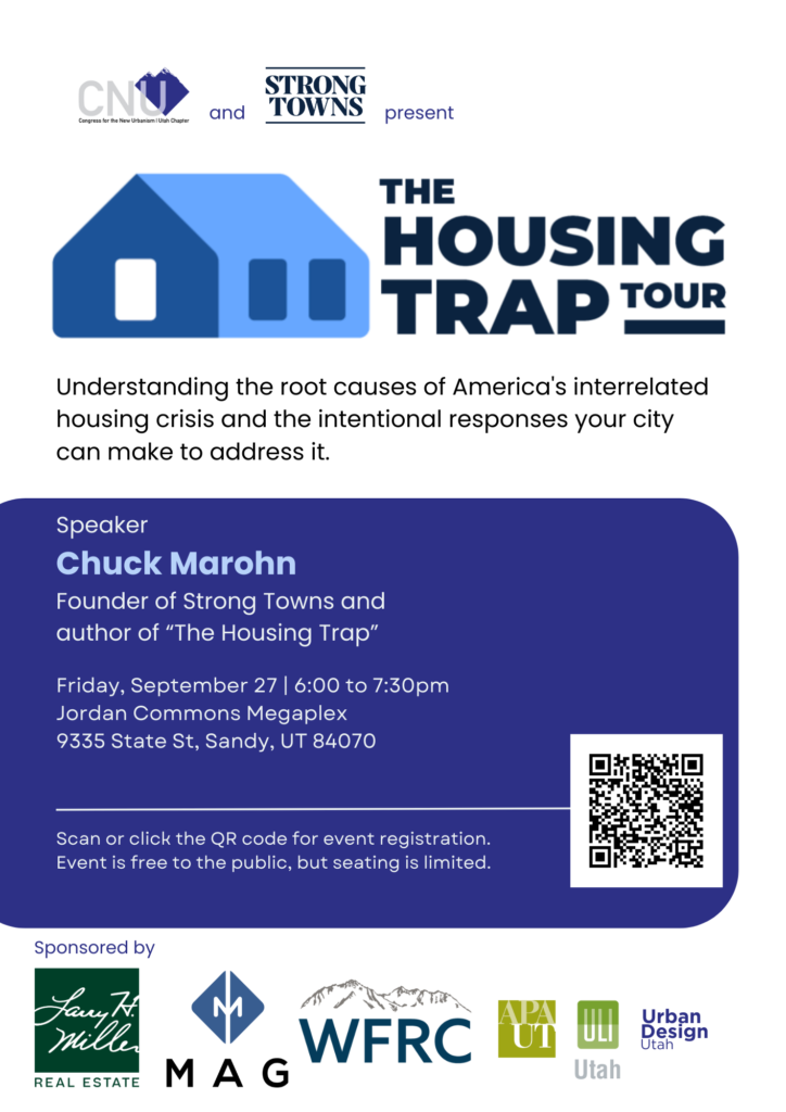 Housing Trap flyer logos